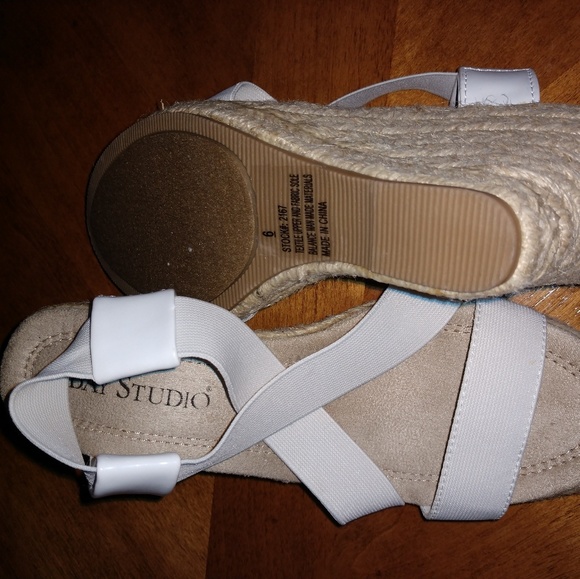 Bay Studio | Shoes | New In Box White Shoes | Poshmark